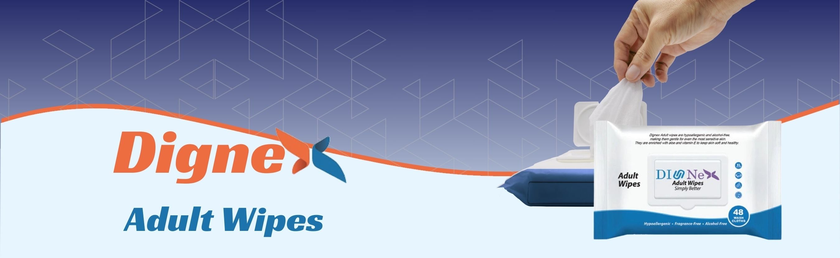 Dignex Adult Wet Wipes - Gentle & Effective Hygiene for Adults – Dignex ...