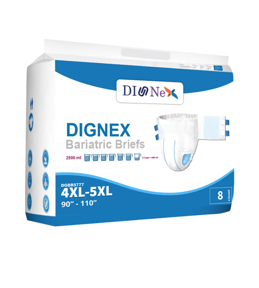 Bariatric Adults Diapers– Incontinence Care | Dignex